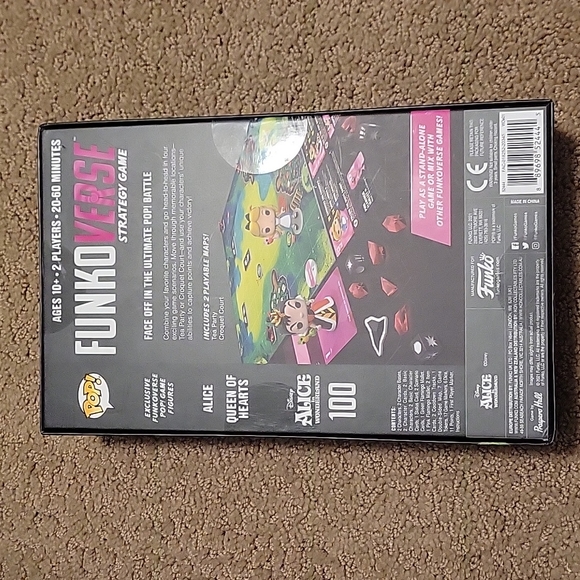 Funko | Games | Brand New Alice In Wonderland Funkoverse Strategy Game ...